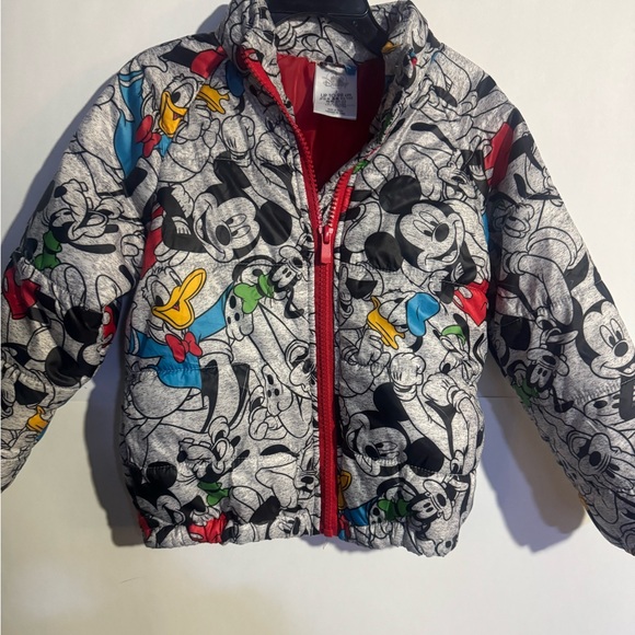 Disney | Jackets & Coats | Mickey Mouse Puffer Jacket | Poshmark